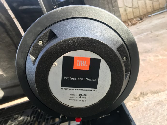 소리전자 - JBL 2360A 대형 혼 (6개), 드라이버 2445H(2개), 2446J(4개) 팝니다.