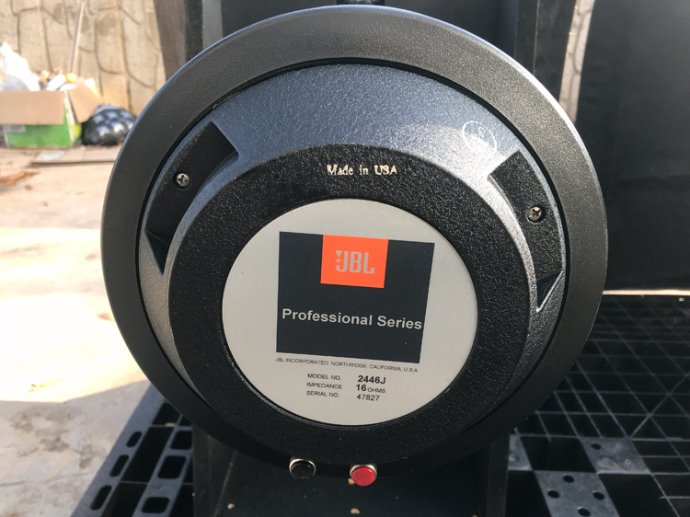 소리전자 - JBL 2360A 대형 혼 (6개), 드라이버 2445H(2개), 2446J(4개) 팝니다.